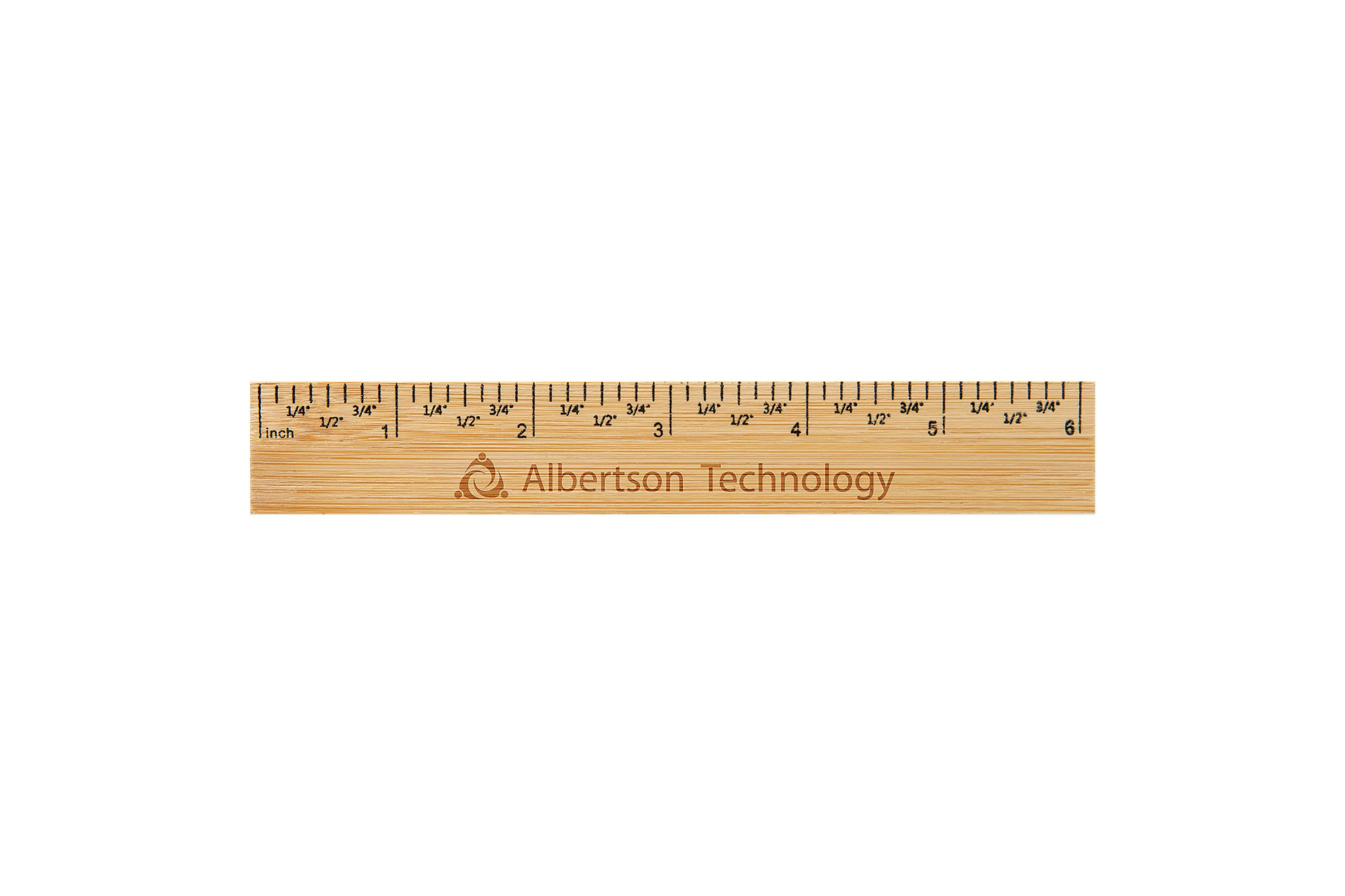6 Inch Bamboo Ruler | Willhite Crafts