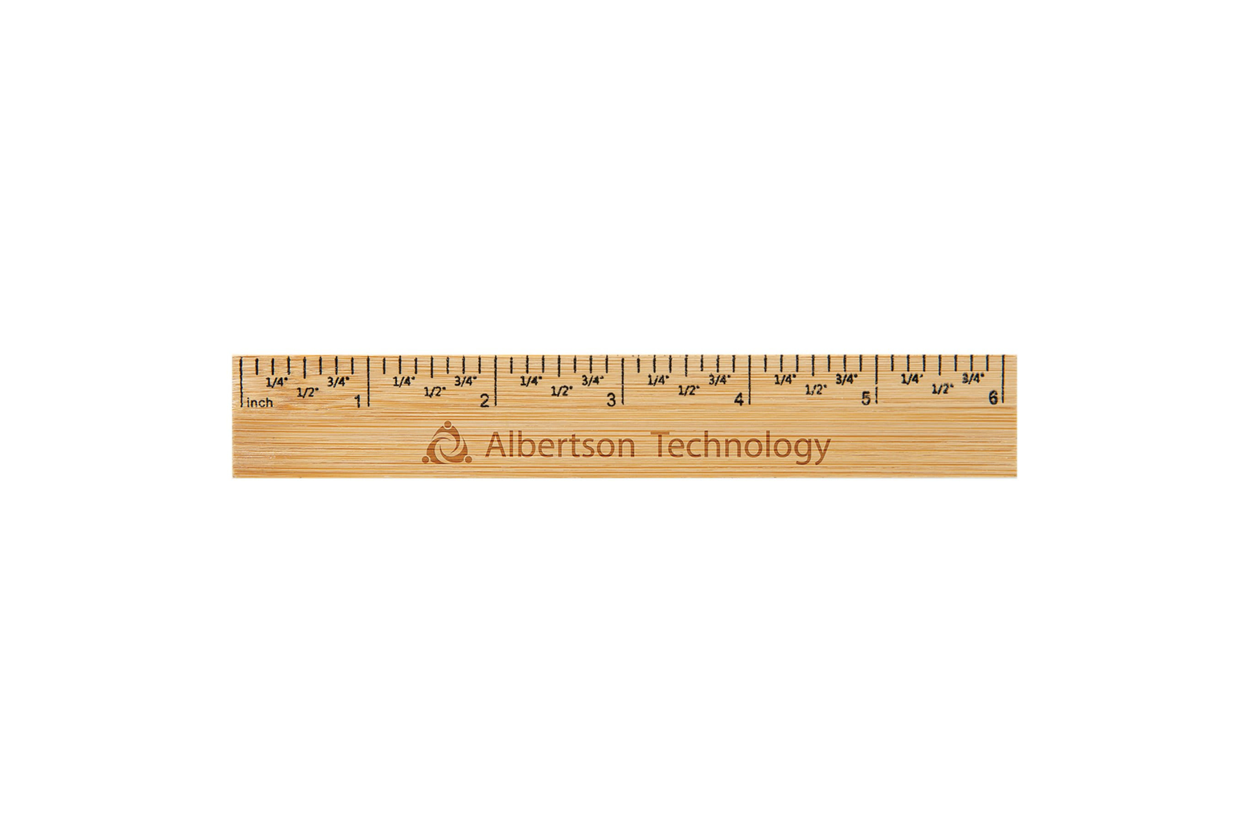 6 Inch Bamboo Ruler | Willhite Crafts